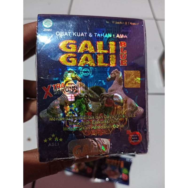 Jual gali gali blue kapsul kuat tahan lama | Shopee Indonesia