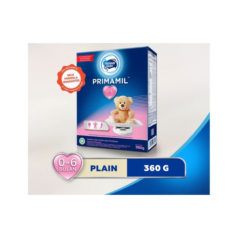 Jual FRISIAN BABY Primamil Susu Formula Bayi 0-6 Bulan 360 g | Shopee ...