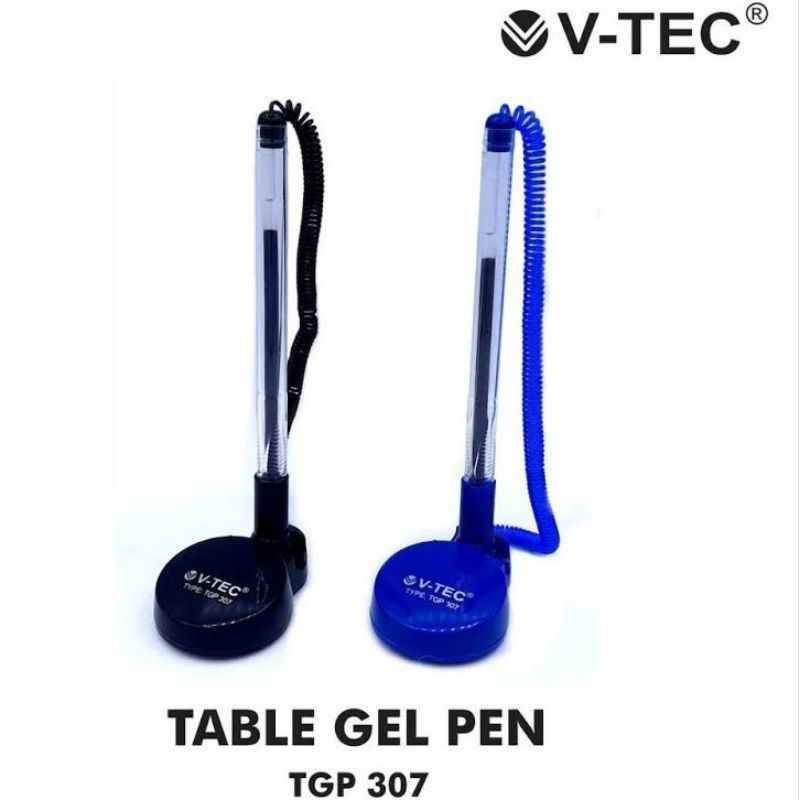 Jual Stand Pen /Pulpen Meja V-TEC hitam (1pc) | Shopee Indonesia