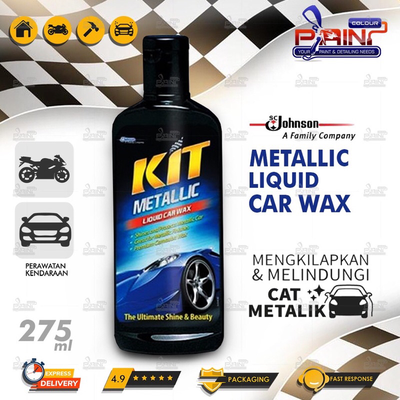 Jual Kit Metalic Car Liquid Car Wax 275ml | Shopee Indonesia