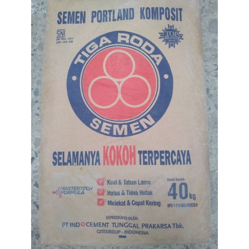 Jual SEMEN TIGA RODA 40KG | Shopee Indonesia