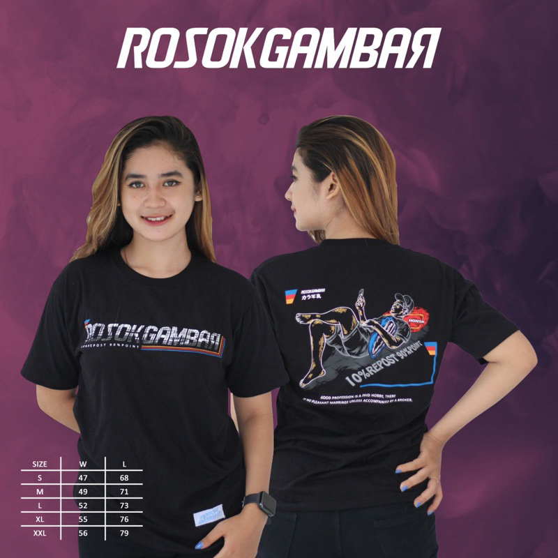 Jual KAOS ROSOK GAMBAR TERBARU/ORIGINAL/PRE ORDER | Shopee Indonesia