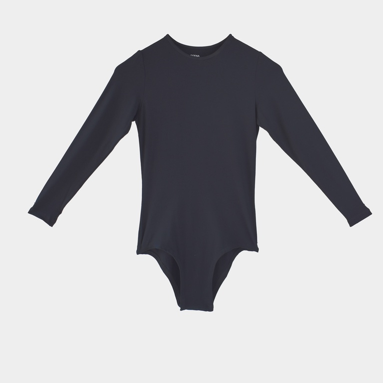 Jual GOENA Women Elaine Long Sleeve Bodysuit - Atasan Wanita Lengan ...