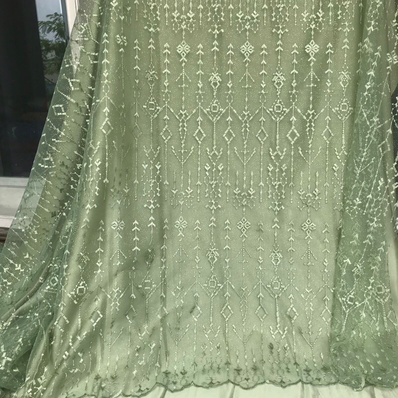 Jual Kain tulle bordir etnik murah | Shopee Indonesia
