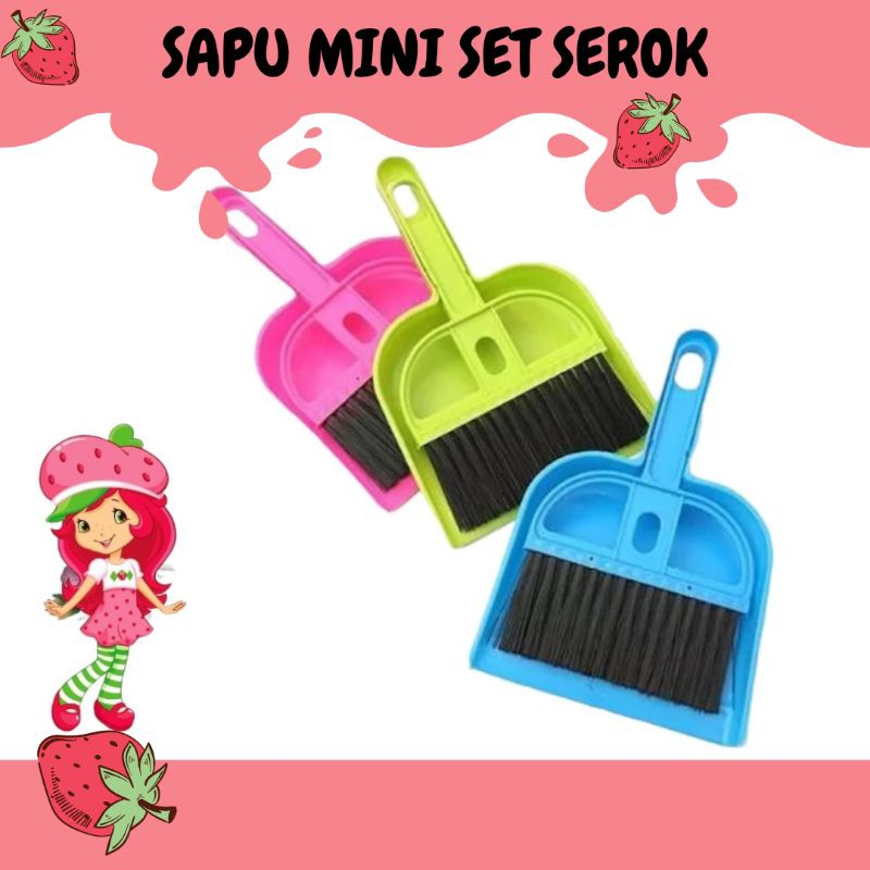 Jual Sapu Mini Set Serok Sapu Keyboard Sapu Meja Sapu Lantai Sapur ...