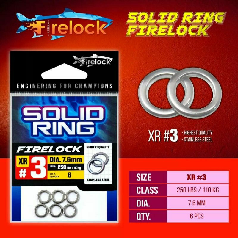 Jual SOLID RING FIRELOCK JIGGING | Shopee Indonesia