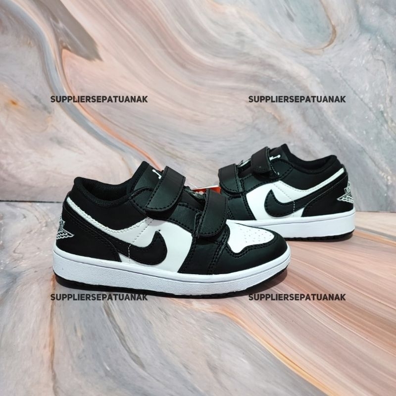 Jual sepatu sneakers anak kids sekolah kindergarden nike air jordan 1 ...