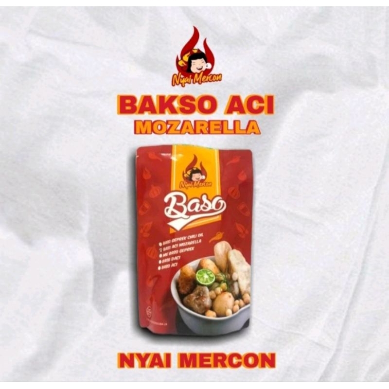 Jual Baso Aci Mozarella Nyai Mercon | Shopee Indonesia