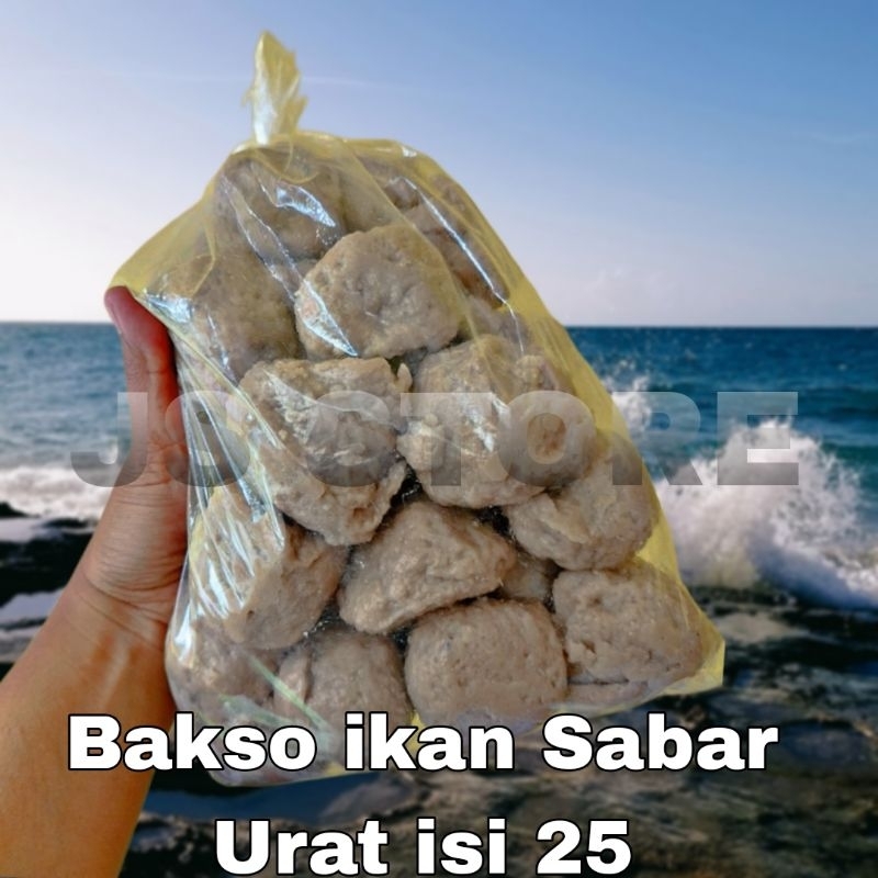 Jual Bakso Ikan Sabar / Baso Isi Tetelan / Baso Isi Gajih / Baso Isi ...