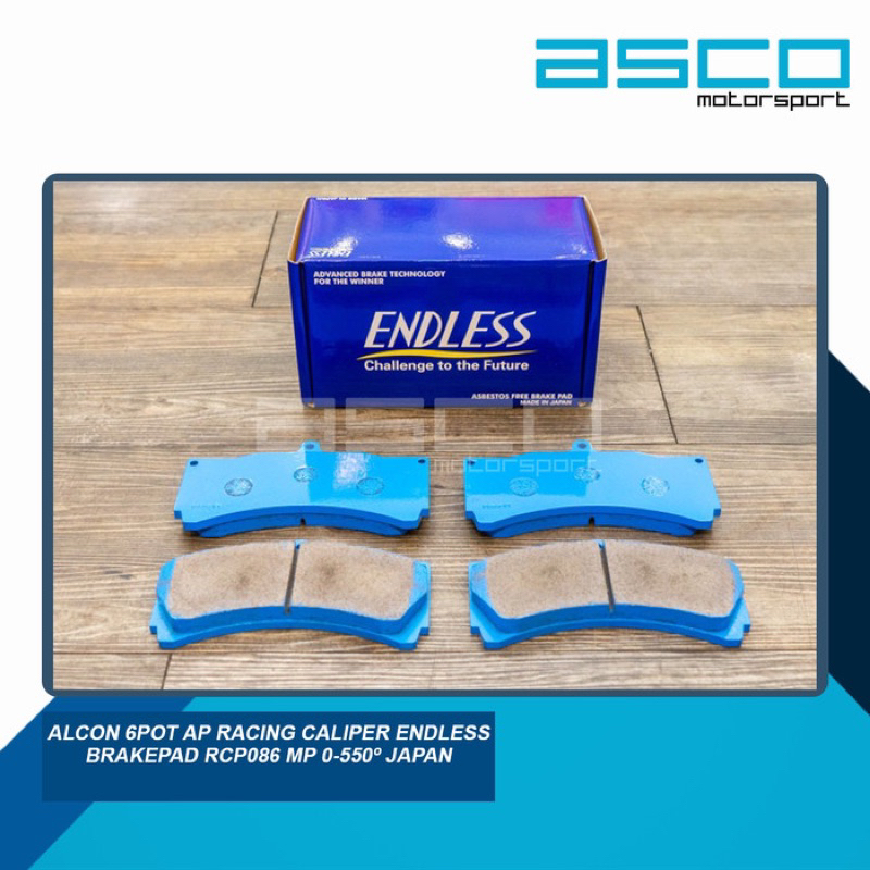 Jual ALCON 6Pot AP Racing Caliper Endless BrakePad RCP086 MP 0-550 ...