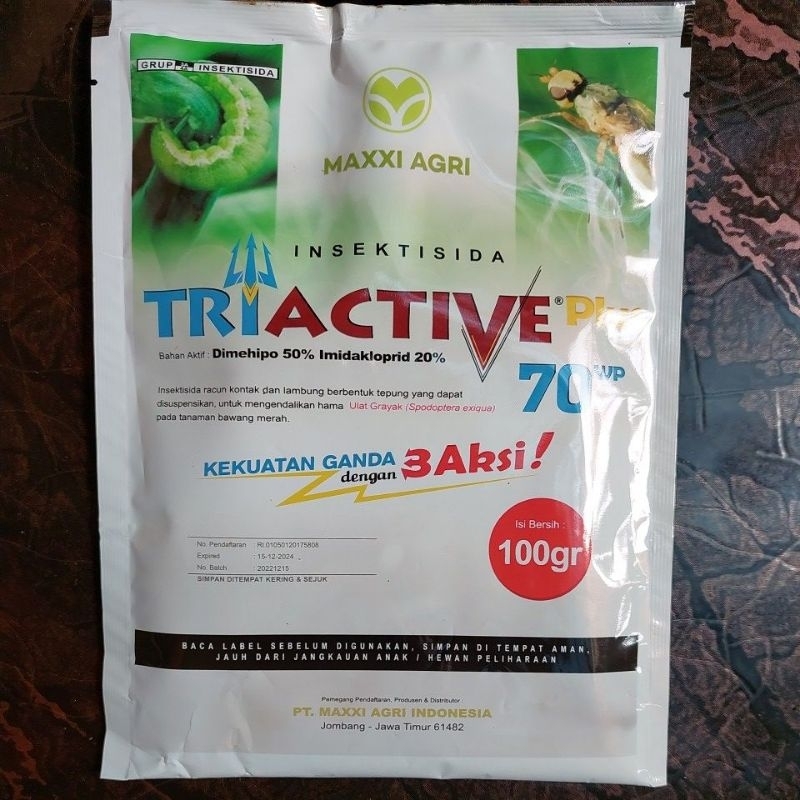 Jual insektisida triactive plus 70wp 100gr | Shopee Indonesia
