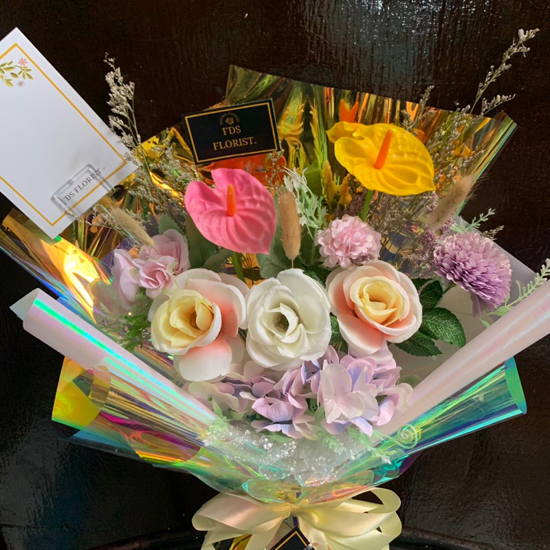 Jual Ready Bouquet Bunga Bandung / Bucket bunga bandung/ Buket Fresh ...