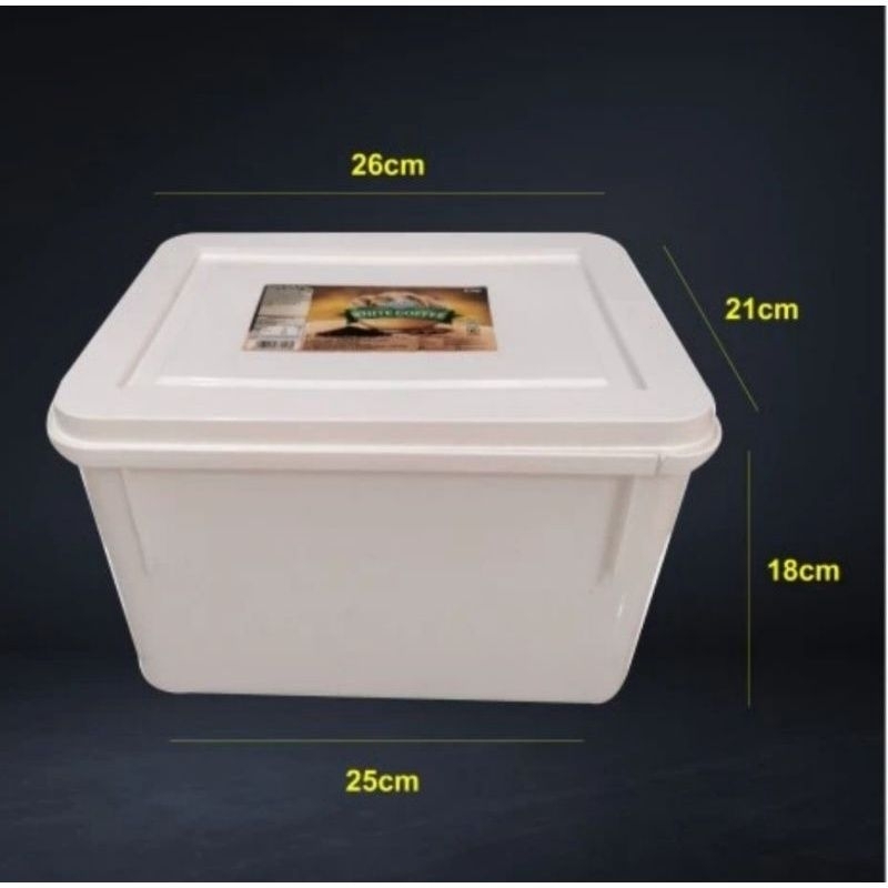 Jual box es krim 8 liter polos + tutup murah (1kg muat 2pcs) | Shopee ...