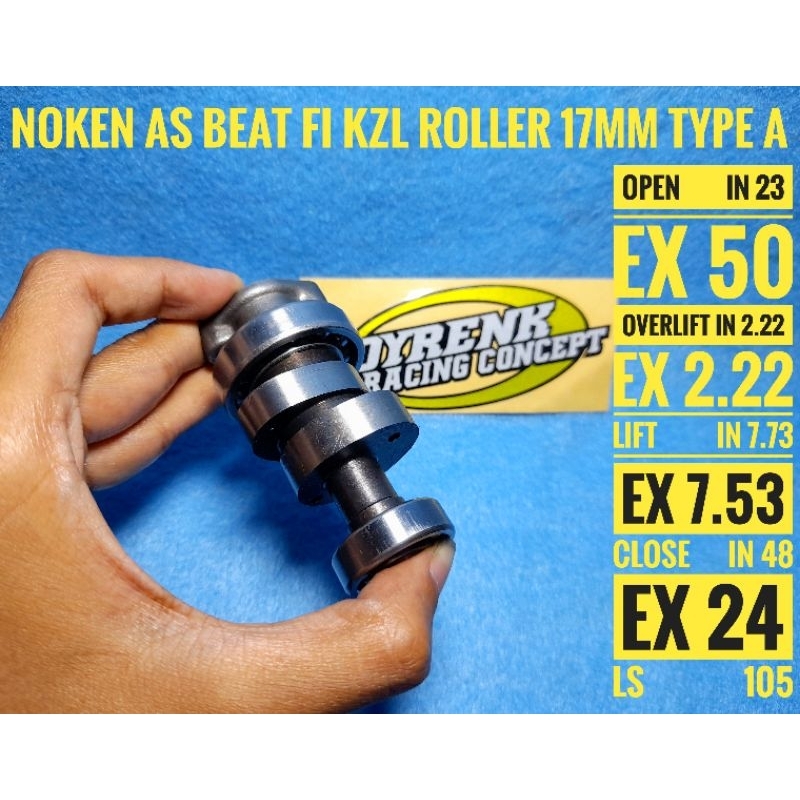 Jual NOKEN AS RACING BEAT KVY/KZL/K44/KOJ CAM ROLLER KOMPETISI 115 ...