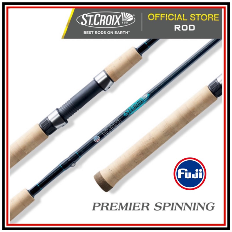 Jual St Croix Premier Spinning PS Fishing Rod (4,6ft-7,0ft) USA ...