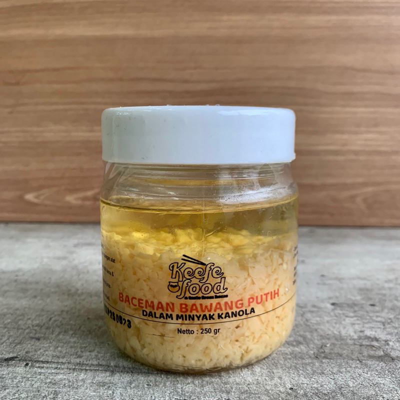 Jual Keefe Food Baceman Bawang Putih Dalam Minyak Canola 250gr | Shopee ...