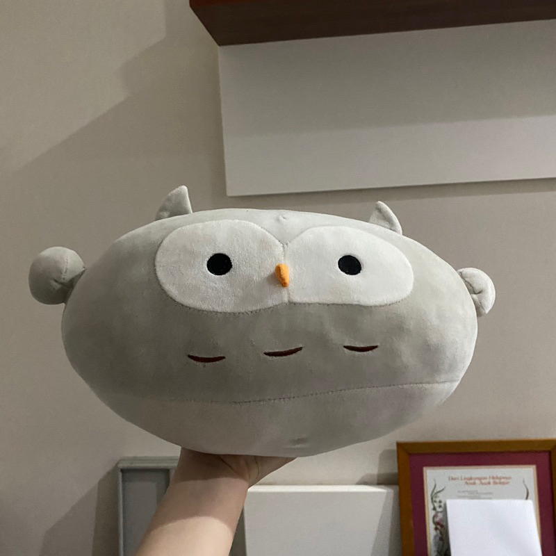 Jual boneka burung hantu owl MINISO (preloved) | Shopee Indonesia