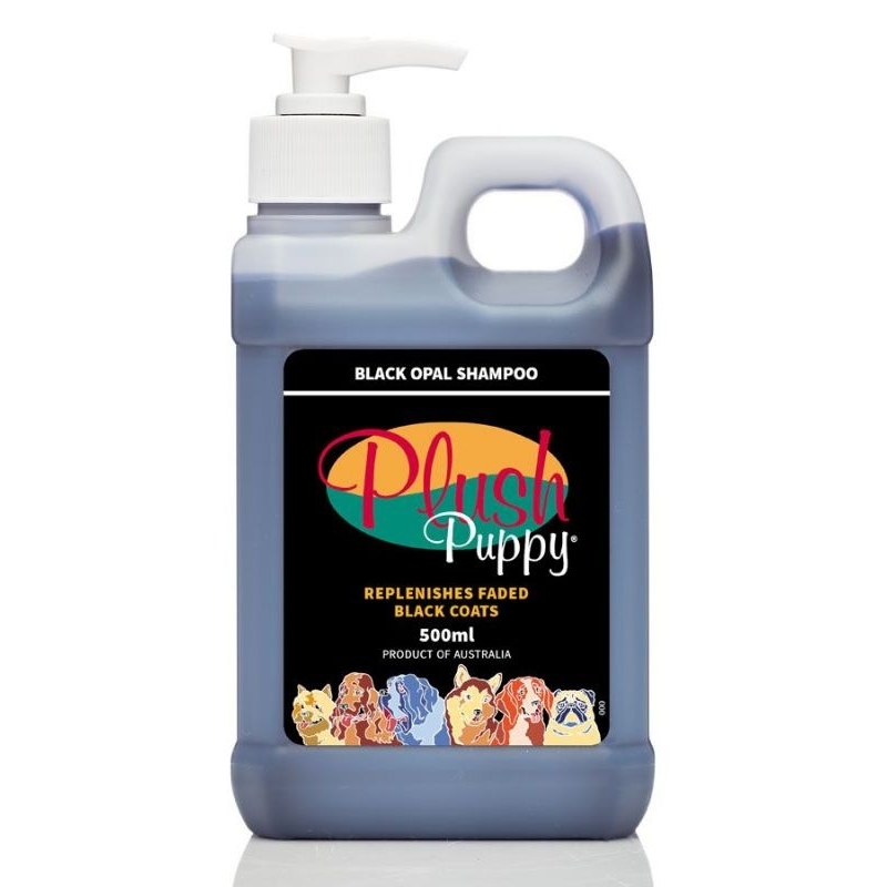 Jual plush puppy black opal shampoo 500ml | Shopee Indonesia