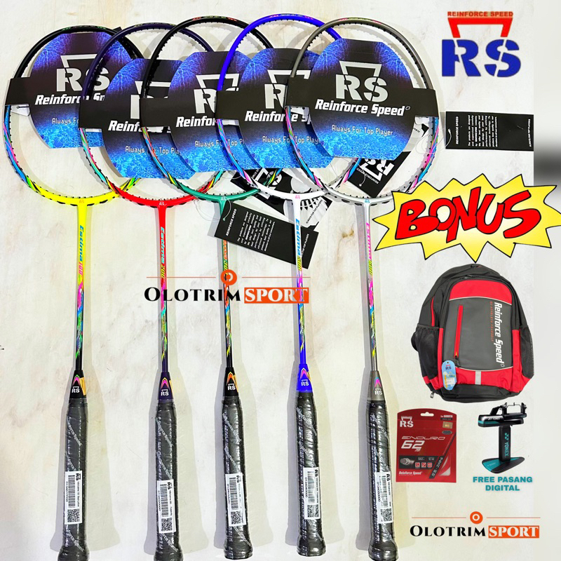 Jual Raket Badminton RS ESTIMA 100 200 300 500 600 Original | Shopee ...