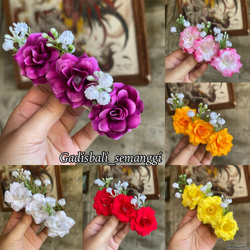 Jual Semanggi Mawar Mini + Babybreath / Semanggi Kembang 3 / Semanggi ...