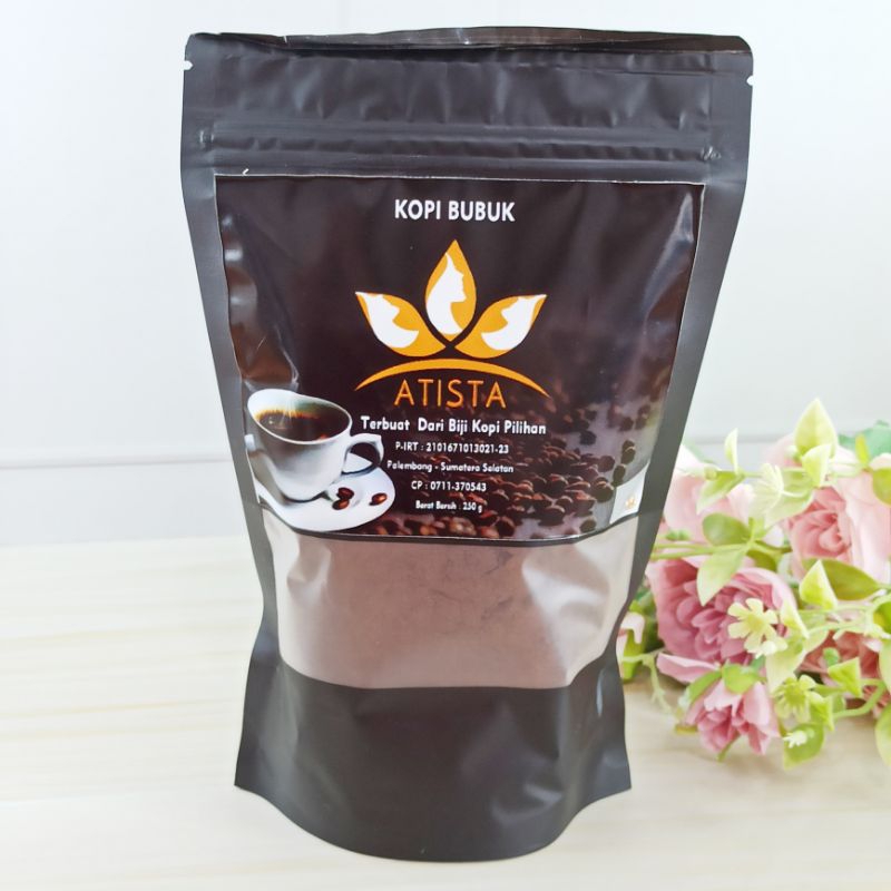 Jual Bubuk Kopi "ATISTA" Asli SEMENDO 250gr | Shopee Indonesia