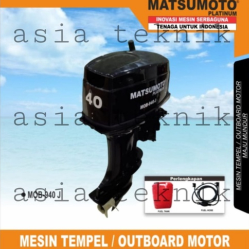 Jual MESIN TEMPEL 40 PK MATSUMOTO MAJU MUNDUR OUTBOARD MOTOR MOTOR MOB ...