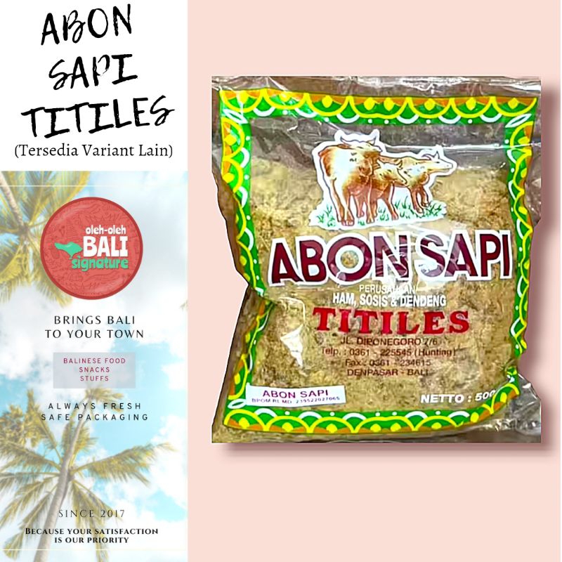 Jual Abon Titiles Bali/Abon Sapi Titiles/Abon Babi Titiles/Abon Ayam ...