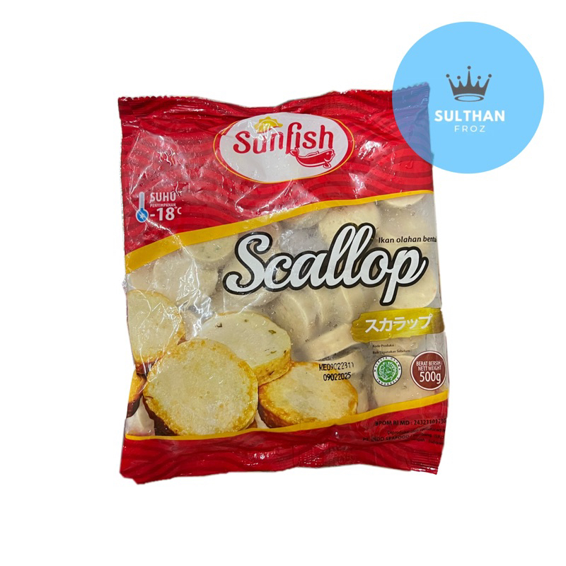 Jual SUNFISH SCALLOP 500 GR | Shopee Indonesia