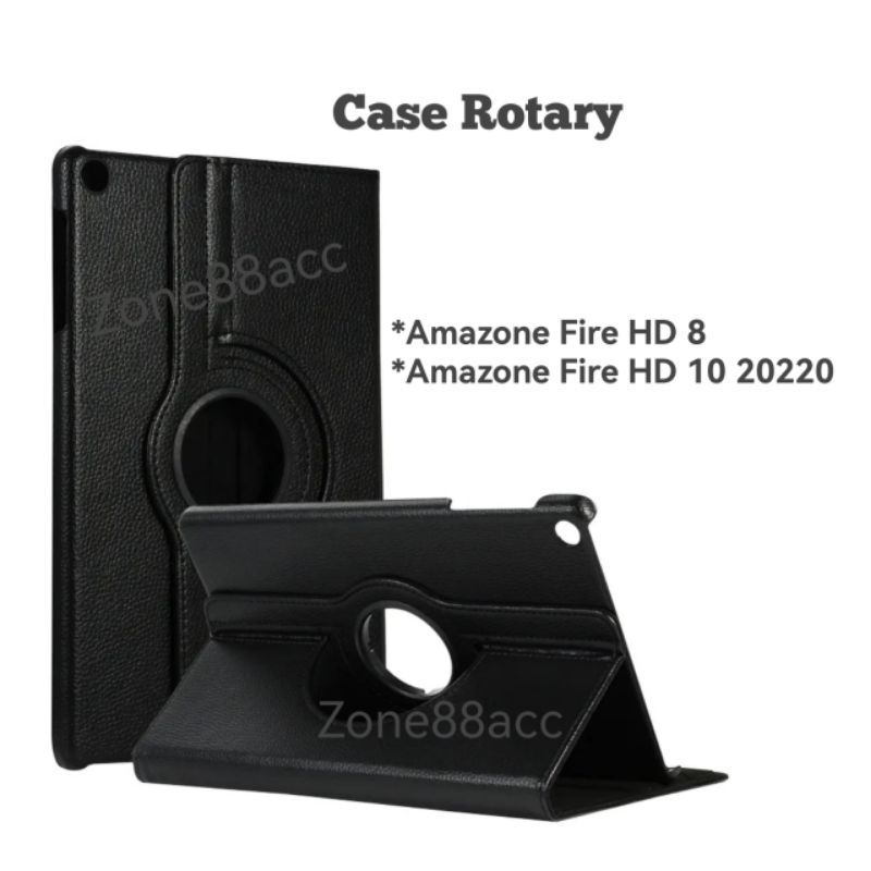 Jual Sarung Amazon Fire HD 8 / Case Amazon Fire HD 10 Rotary Casing ...