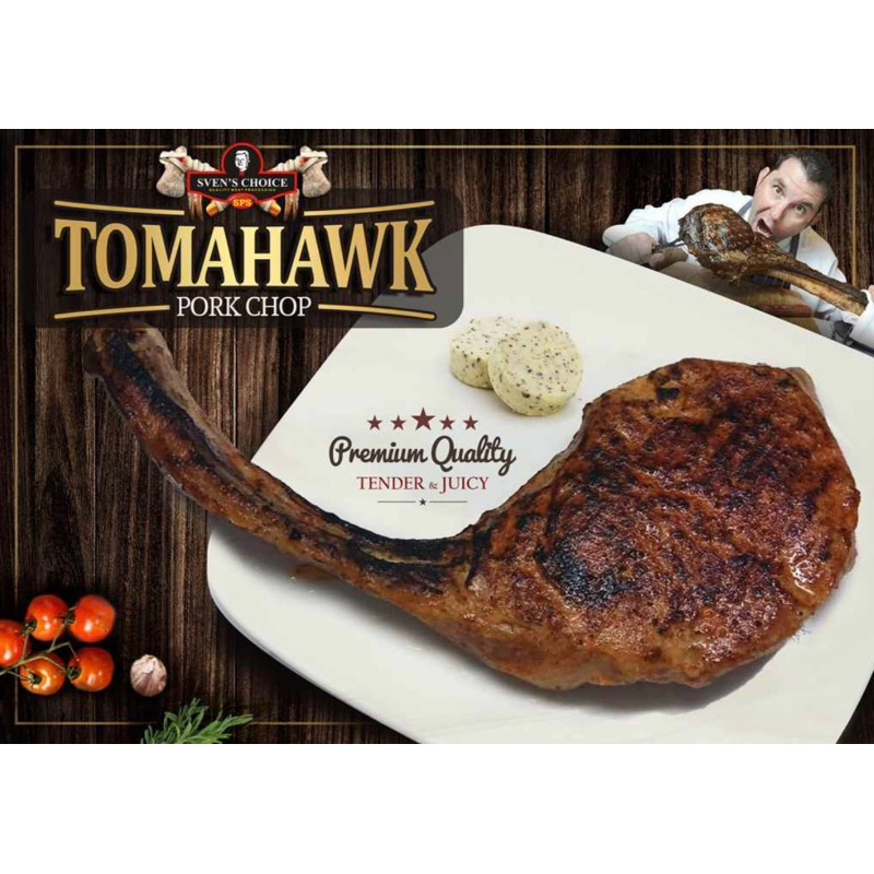 Jual Tomahawk Pork Chop 350gr | Shopee Indonesia