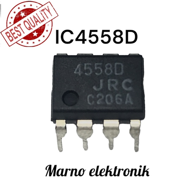 Jual IC JRC 4558D JRC4558 IC4558 ORIGINAL | Shopee Indonesia