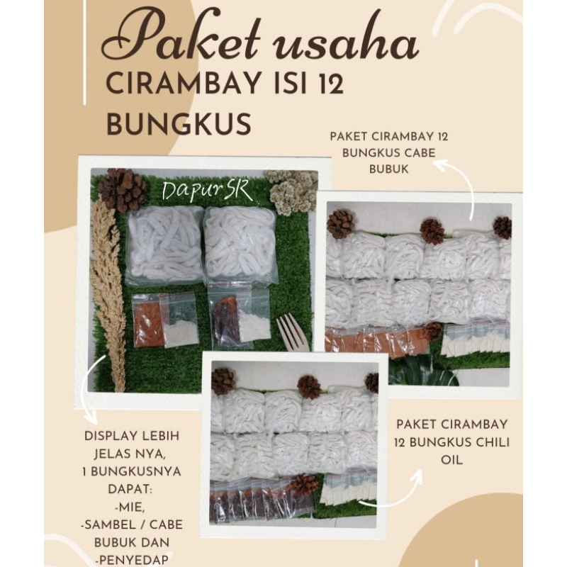 Jual PAKET USAHA CIRAMBAY 12 BUNGKUS | Shopee Indonesia