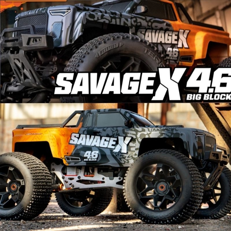 Jual HPI Savage X 4.6 GT-6 Nitro 1/8 RTR Monster Truck | Shopee Indonesia