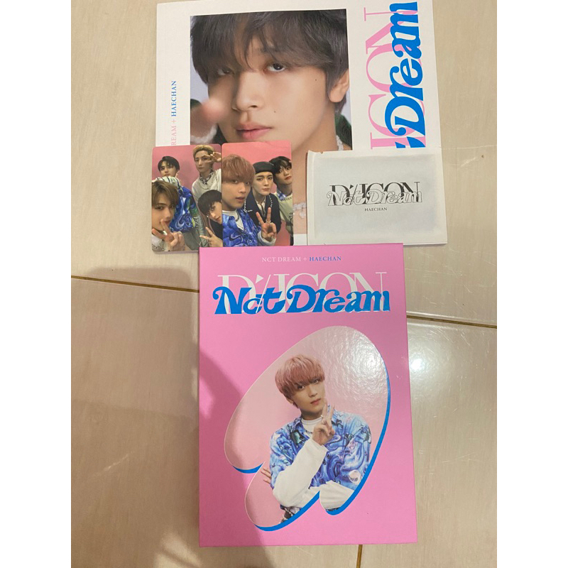 Jual readystock sharing dicon 102 nct dream mini edition binder, special pc, photobook haechan ...