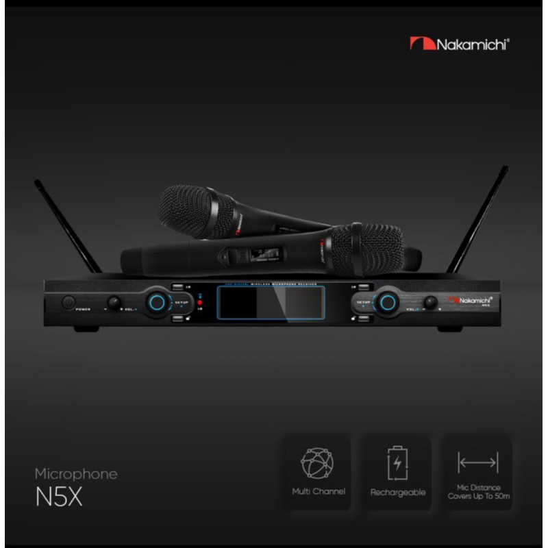 Jual NAKMAMICHI N5x MICROPHONE WIRELESS | Shopee Indonesia