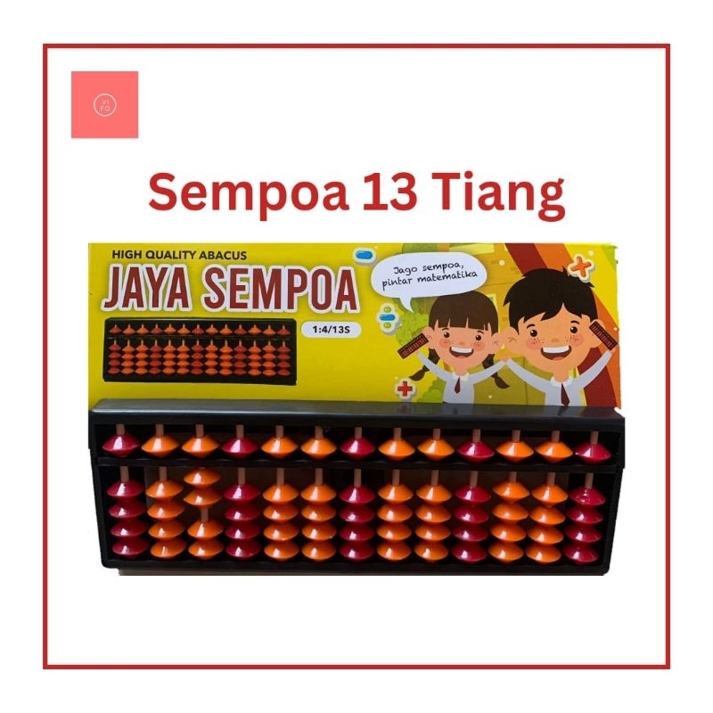 Jual Sempoa Abacus Matematika Alat Belajar Hitung Anak | Shopee Indonesia