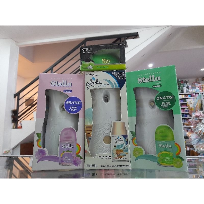 Jual Glade Automatic Spray || Glade Hang it Fresh || Stella Home Matic ...