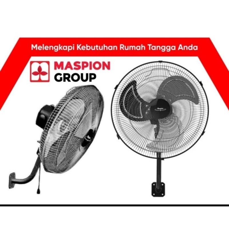 Jual WALL FAN MASPION PW455 INDUSTRIAL FAN KIPAS DINDING BESAR 18 IN ...