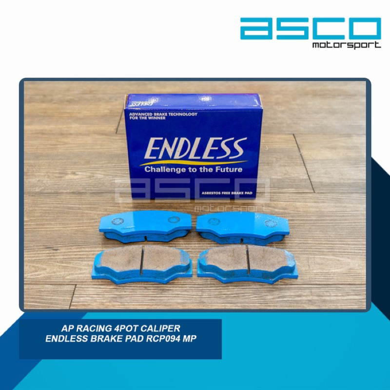 Jual AP Racing 4Pot Caliper Endless Brake Pad RCP094 MP 0-550℃ Japan | Shopee Indonesia