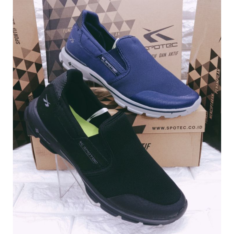 Jual Sepatu sport slip on SPOTEC HAVANA Original | Shopee Indonesia