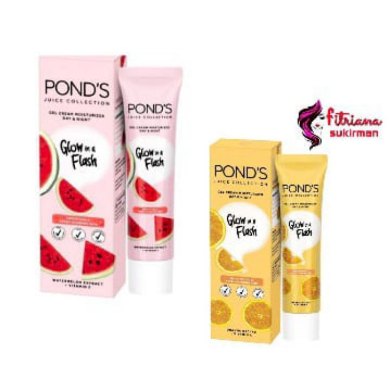 Jual Pond's Juice Collection Gel Cream Moisturizer Pelembab Wajah 20g ...