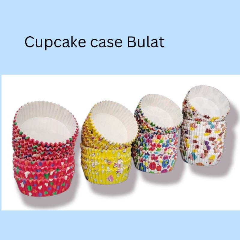 Jual Paper Cup Roti Cup Cake Case Cc Pet Bulat kertas roti laminasi ...