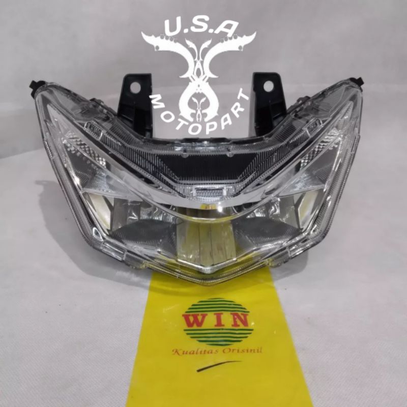 Jual Reflektor Lampu Depan Honda All New Beat Deluxe Led Street LED K1A ...
