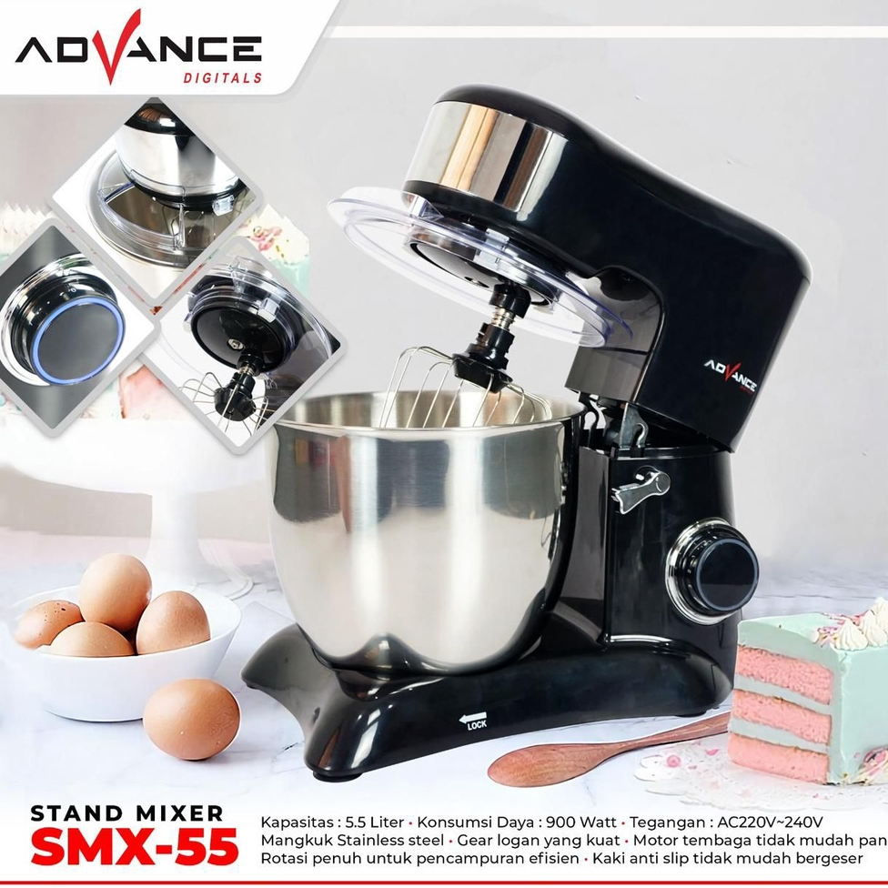 Jual MIXER DUDUK KUE SMX-55 / STAND MIXER ADVANCE SMX55 / MIXER DUDUK ...