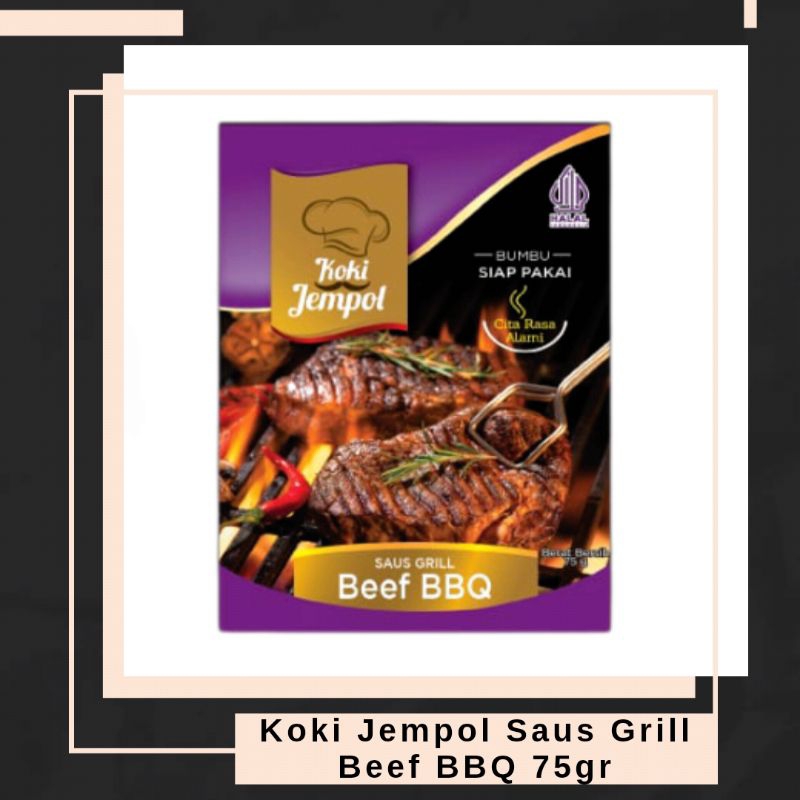 Jual Koki Jempol Saus Marinase / Grill Beef Bbq 75gr | Shopee Indonesia