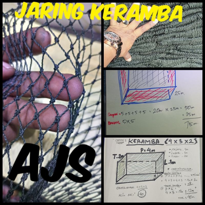 Jual Jaring keramba ikan | Shopee Indonesia Jual Jaring keramba ikan | Shopee Indonesia