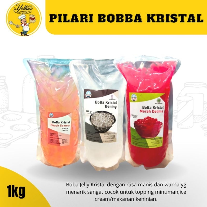 Jual PILARI BOBBA KRISTAL 1KG | Shopee Indonesia