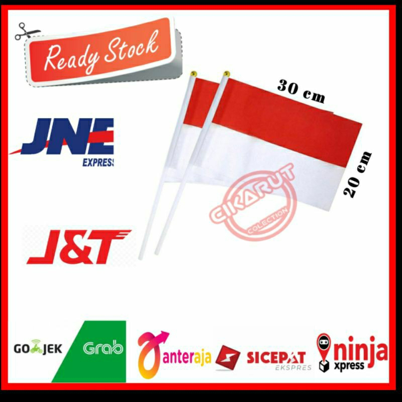 Jual BENDERA MERAH PUTIH MINI TIHANG TANGAN | Shopee Indonesia