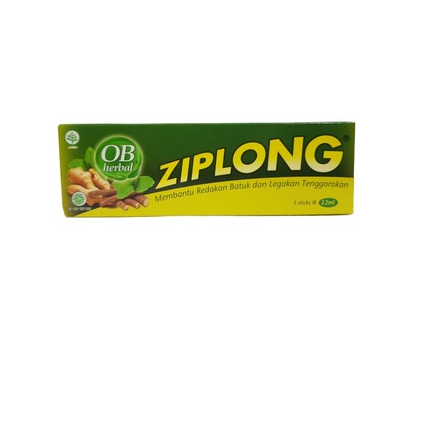 Jual Ob herbal Ziplong obat batuk isi 5 sticks @ 12 ml | Shopee Indonesia