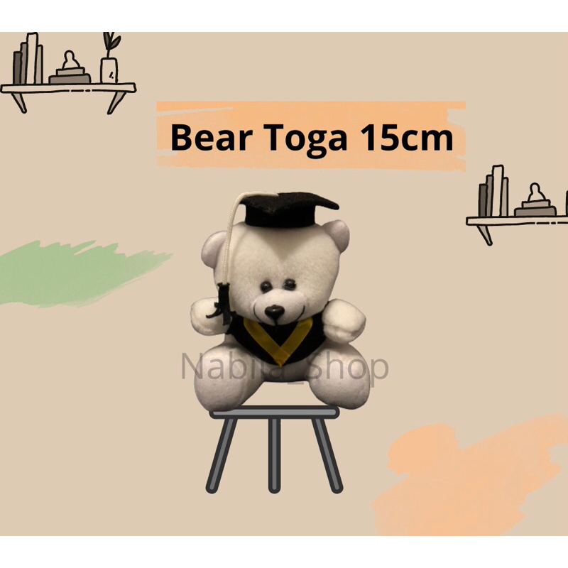 Jual Bear Wisuda Toga 15cm / Bear Toga Wisuda | Shopee Indonesia